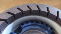 China Thin Glass Protection Wheel Resin Grinding Wheel Thickness 20*12 for sale
