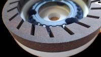 China Hardness Resin Cup Wheel for Thin Glass Grinding Diameter 100/130/150/175mm for sale