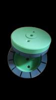 China 120# - 240# Hardness Resin Grinding Wheel Thin Glass Grinding Wheel For Double Edge Machine for sale