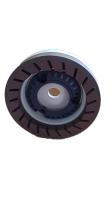 China White Brown Hardness Grinding Wheel Resin Cup Wheel for Double Edge Beveling Machine for sale