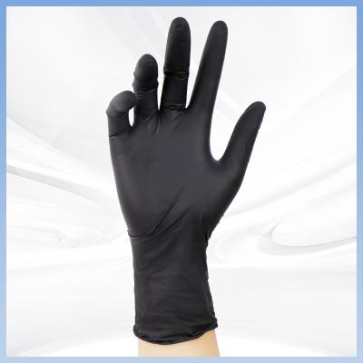 China Pink Nitrile Disposable Gloves 100 Pcs Box Oil Resistant Food Processing Tear Resistant Textured for sale