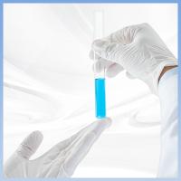 China White Nitrile Disposable Gloves Antibacterial Food Safe ASTM D6319 100 Pcs Box for sale