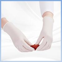 China White Nitrile Disposable Gloves 100 Pcs Box Non Slip Powder Free Industrial Grade for sale