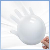 China White Disposable Nitrile Gloves Antibacterial Medical Exam Gloves CE FDA 100 Pcs Box S M L XL for sale