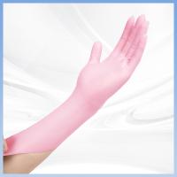 China Disposable Nitrile Exam Gloves Powder Free Medical Grade S M L XL 100pcs Box for sale