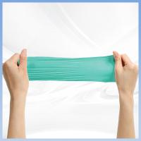 China Green Disposable Nitrile Gloves 100 Pcs Box Oil Grease Resistant S M L XL for sale