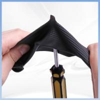 China Disposable Latex Gloves Black S M L XL ASTM D6319 EN 455 Chemical Pharmaceutical for sale