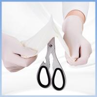 China Disposable Latex Gloves Powder Free Food Processing S M L 3 Year Shelf Life for sale