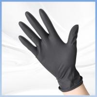 China Black Disposable Latex Gloves 20pcs Box Food Prep Cleaning S M L XL for sale