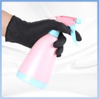 China Disposable Black Nitrile Gloves 9 Inch Size S M L XL for Catering Hygiene Cleaning for sale