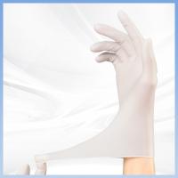 China Lightweight Breathable Nitrile Work Gloves Medical Laboratory Protective Nitrile Gloves for sale
