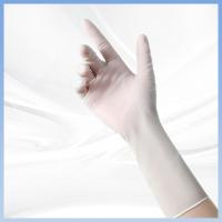 China White Disposable Synthetic Nitrile Gloves 12 Inch Breathable Latex Free S M L XL for sale