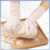 China White Disposable Synthetic Nitrile Gloves 12 Inch Powder Free Hand Protection S M L XL for sale