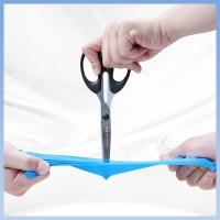 China Blue Synthetic Nitrile Gloves 4mil Powder Free Disposable Hand Protection S M L XL for sale