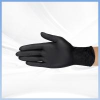 China Disposable Black PVC Gloves Food Grade Non Toxic 100pcs Box S M L XL for sale