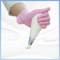 China Disposable PVC Gloves Pink Food Safe CE FDA Approved 100pcs Box S M L XL for sale