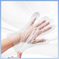 China ASTM Disposable PE Gloves Food Handling Waterproof Oil Proof 100pcs Box S M L XL for sale