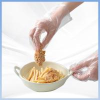 China Disposable PE Gloves Acid Proof Alkali Proof Polyethylene Hand Gloves 100pcs Box for sale