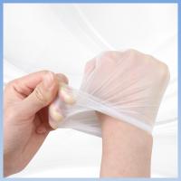 China Disposable TPE Clear Food Service Gloves Non Toxic Latex Free 100pcs Box S M L XL for sale