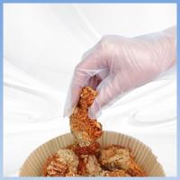 China Disposable TPE Gloves Powder Free Transparent 100pcs per Box Durable Elastic for sale