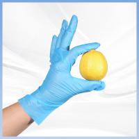 China Blue Disposable TPE Gloves Latex Free Hypoallergenic 100pcs Box S M L XL for sale