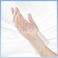 China Antistatic Waterproof Disposable CPE Gloves Secure Safe Handling for sale