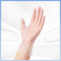 China Transparent Disposable CPE Gloves Antistatic Waterproof 100pcs per Box S M L XL for sale