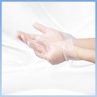 China Non Slip Disposable Cast Polyethylene Gloves For Cooking Medical for sale