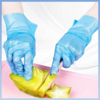 China Automotive Use Protective Disposable CPE Gloves Non Toxic Odorless for sale