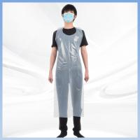 China Disposable PE Aprons 71x116cm Antibacterial Waterproof for Medical Food Processing for sale