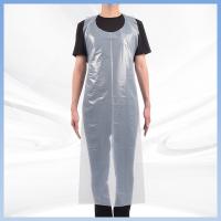 China Transparent Lightweight Disposable Apron Plastic For Laboratory Hospital for sale