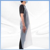 China Disposable CPE Apron 71x116cm Waterproof Antibacterial Antifouling for Household Cleaning for sale