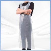 China Transparent Disposable CPE Aprons On A Roll For Laboratories for sale