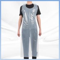 China Transparent Disposable CPE Aprons On A Roll For Laboratories for sale