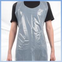 China Transparent Disposable CPE Aprons On A Roll For Laboratories for sale