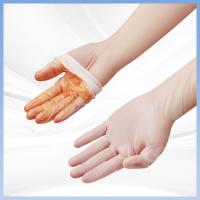 China Disposable PVC Gloves Transparent Pink S M L XL 100pcs Box Waterproof Oil Proof for sale