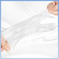China Disposable PE Gloves 0.01mm Thickness Food Service Polyethylene Gloves S M L XL for sale