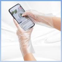 China Non Toxic Disposable TPE Gloves XL Size for Food Handling and Beauty Salon Use for sale