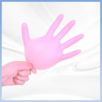 China High Strength Disposable PVC Gloves 100pcs per Box ASTM Standard for Beauty Salon for sale