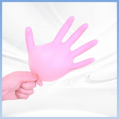 China High Strength Disposable PVC Gloves 100pcs per Box ASTM Standard for Beauty Salon for sale