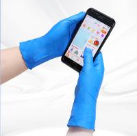 China Ergonomic Latex - Free Disposable PVC Gloves Good Stretchability for sale