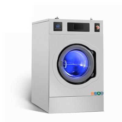 China 22kg Soft Mount Fully Automatic Industrial Laundry Machine for Hotel Hospital University for sale