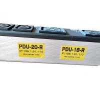 China MPHR1143 EMRMPHR1143-LE C19 C13 PDU Socket for Network Cabinets 1U 8KG Power Supply for sale