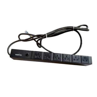 China Data Center 1U Telecom Power PDU ROHS IRS-P006VN16 No Plug for 1U Rack Mount Cabinet for sale