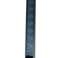 China 1U 240V 40A Single Phase Cabinet Socket Mount Rack PDU Universal Type F0261628 F0130717 for sale