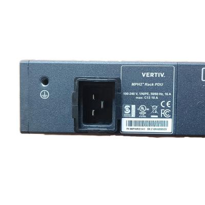 China Black MPH2 Single Phase Power Distribution Unit C13 10A 16A 1P High Power Input Switch for sale