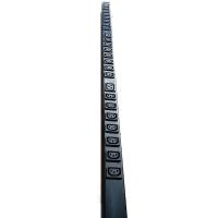 China Single Phase AC Power Distribution PDU in Black 1U Rack Mount Form Factor by EMERSON for sale