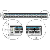 China Hua Wei 25ge Access Switch with Flexible Cards 32 Port 100ge Qsfp28 Optical 2*Fan Box for sale