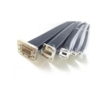 China Nickel-plated Copper Flange 1.8M Microwave Flexible Twistable Waveguide for 7/8GHz Dual Polarization Antenna for sale