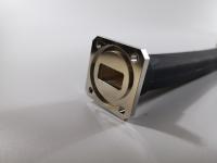 China Nickel-plated Copper Flange 1.8M Microwave Flexible Twistable Waveguide for 7/8GHz Dual Polarization Antenna for sale